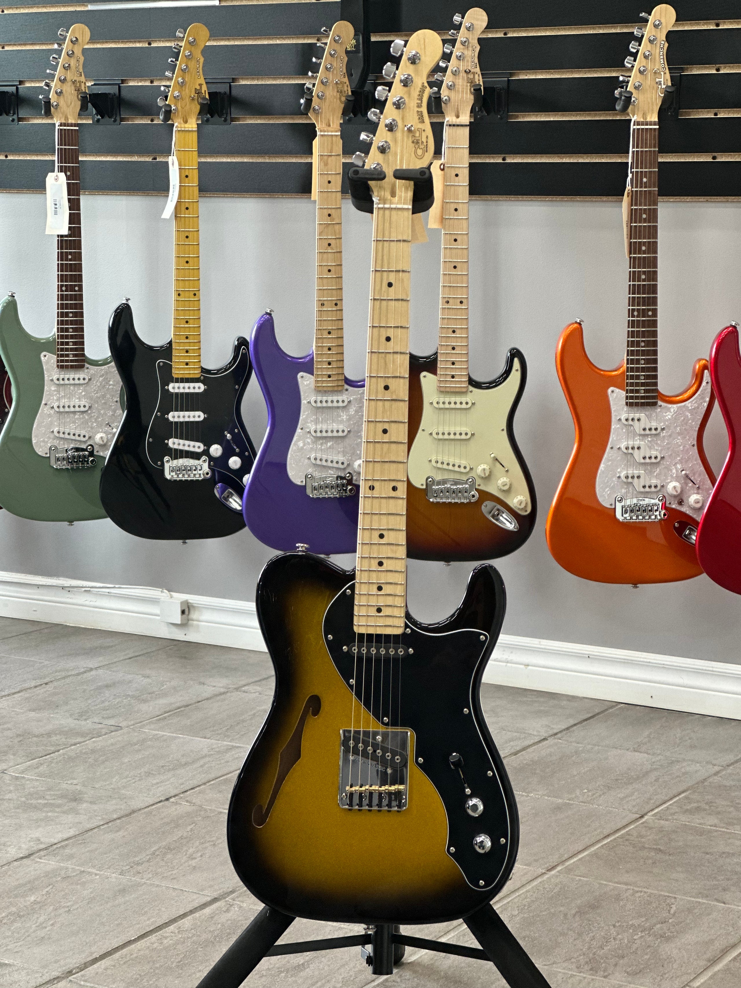 ASAT Classic Thinline Gold Burst | Crossroad Music